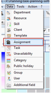 Managing assignments within the scheduler? | PlanningPME