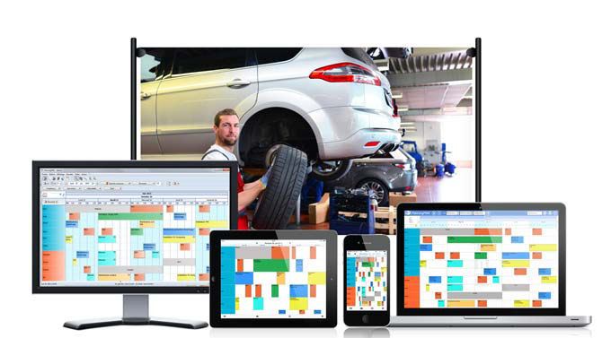 Manage your daily workshop activities with PlanningPME