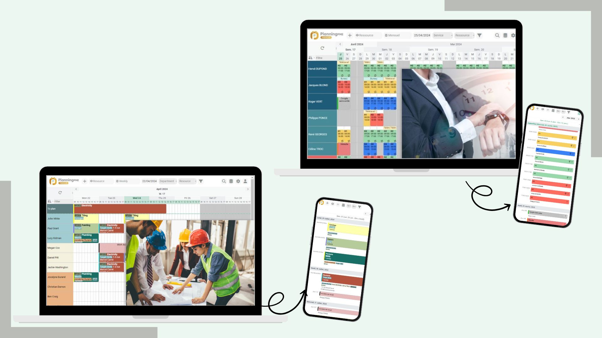 Schedule templates - PlanningPME