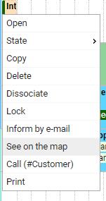 Features of the online application PlanningPME Web Access